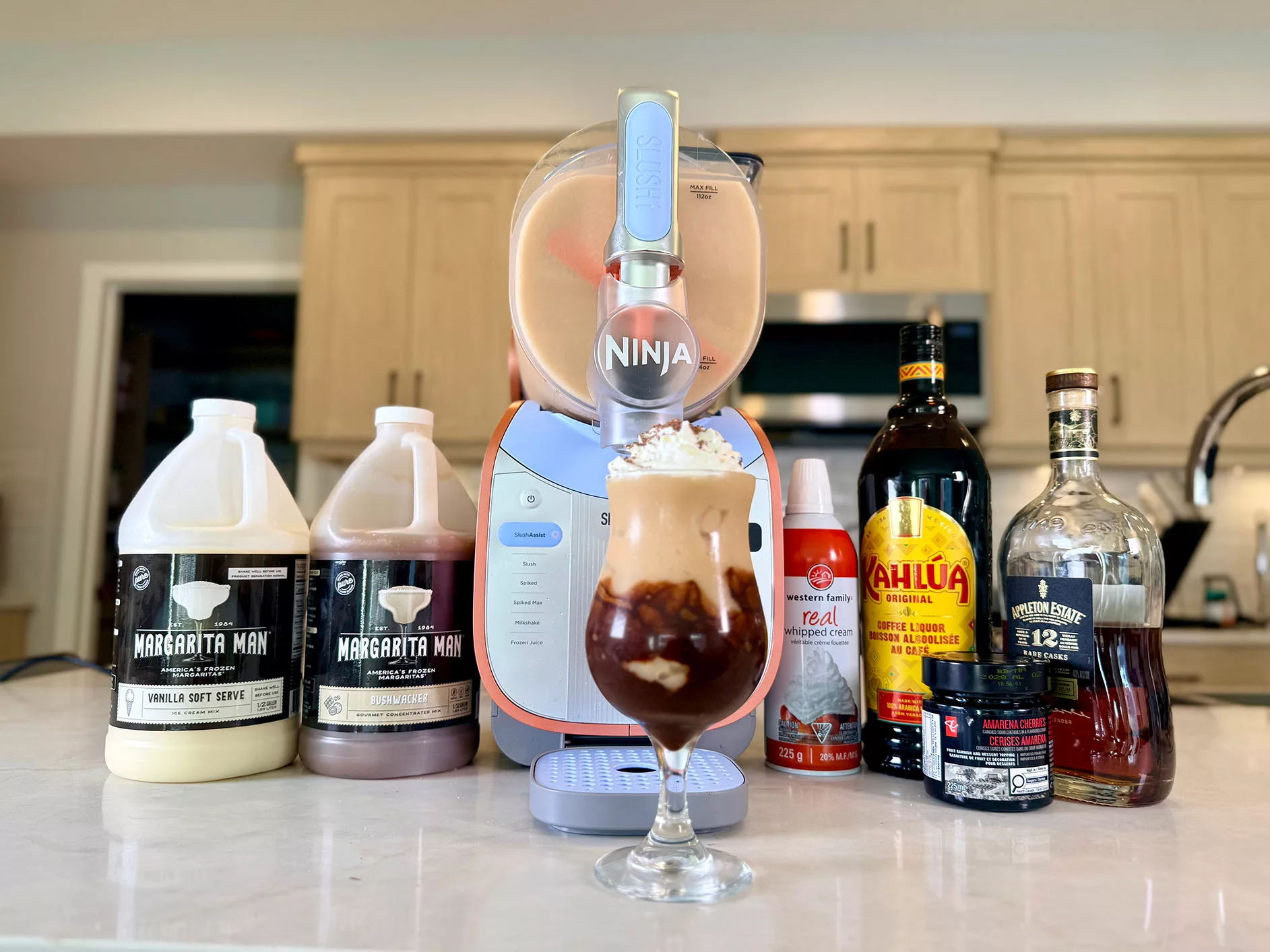 Bushwacker (Frozen Chocolate and Coffee Cocktail) | Ninja SLUSHi Recipe