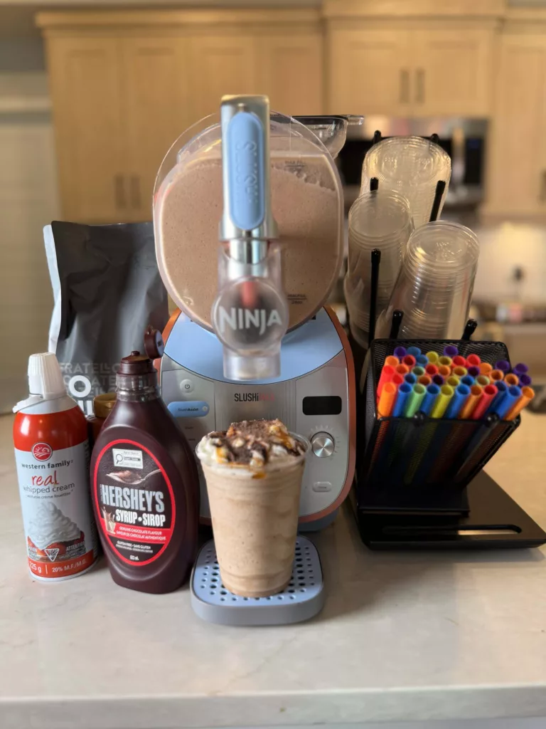 Caramel Mocha Frappé | Ninja SLUSHi Recipe